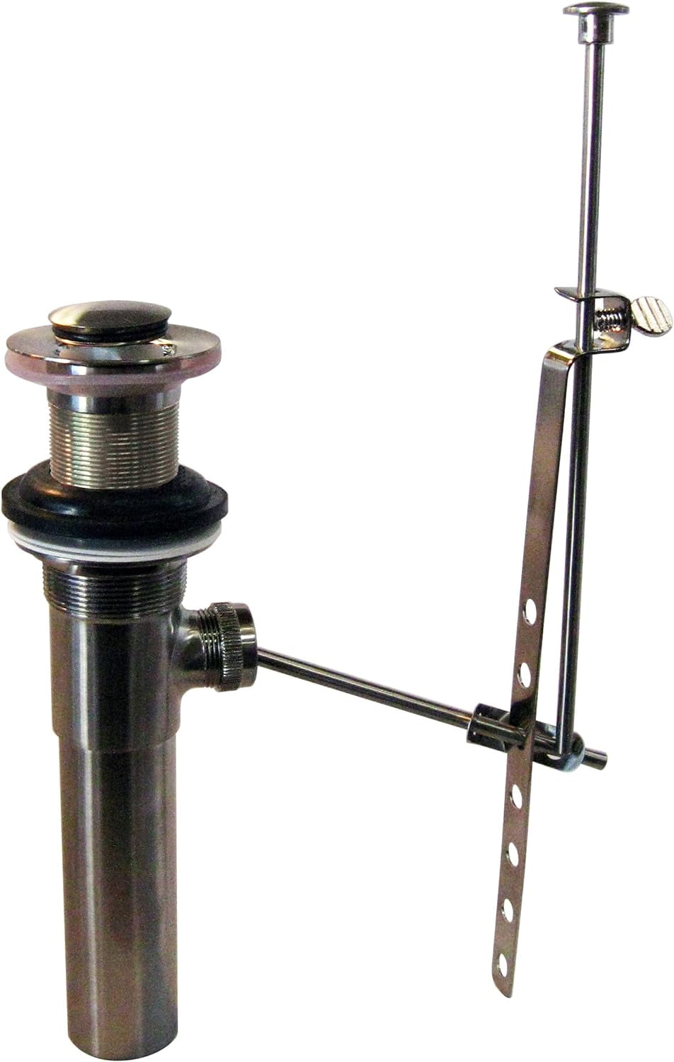 Westbrass Lift Rod Style Bathroom Sink Drain Assembly without Overflow ...