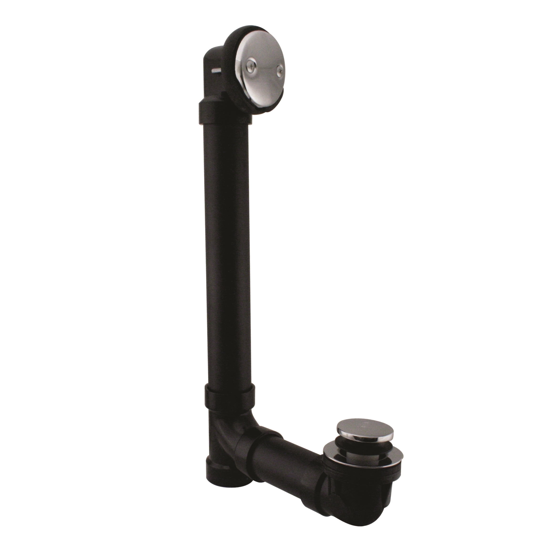 Westbrass 12" Sch. 40 ABS Bath Assembly with Tip-Toe Drain and 2-Hole ...