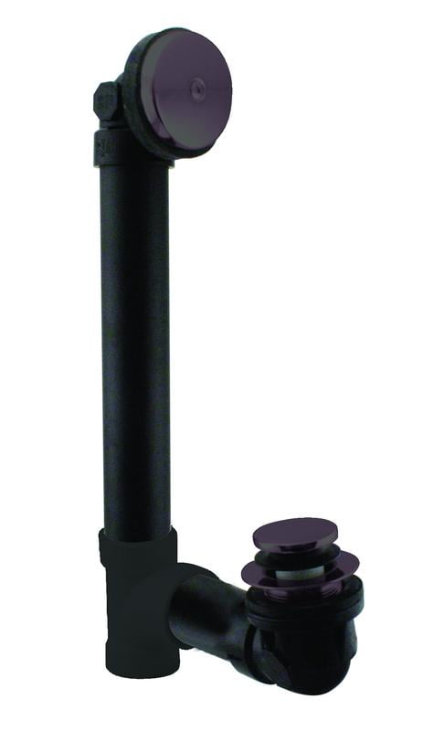 Westbrass D49311-12 1-1/2" x 12" Bath Waste & Overflow Assembly with ...