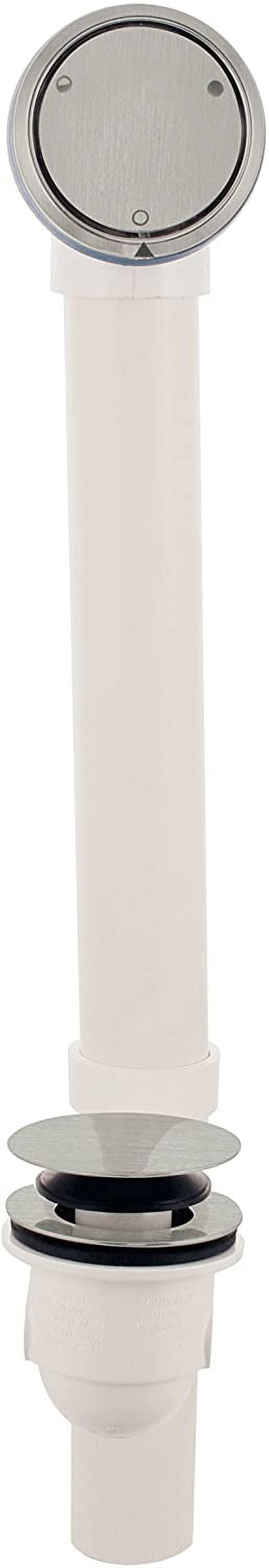 Westbrass D493244CHM-07 Bathtub Assembly with Patented Deep Soak Cover ...