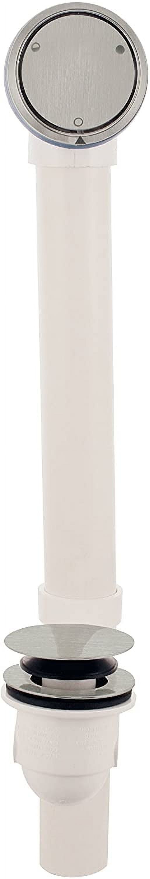 Westbrass Sch. 40 PVC Bathtub Assembly with Luxury Spa Deep Soak Cover ...
