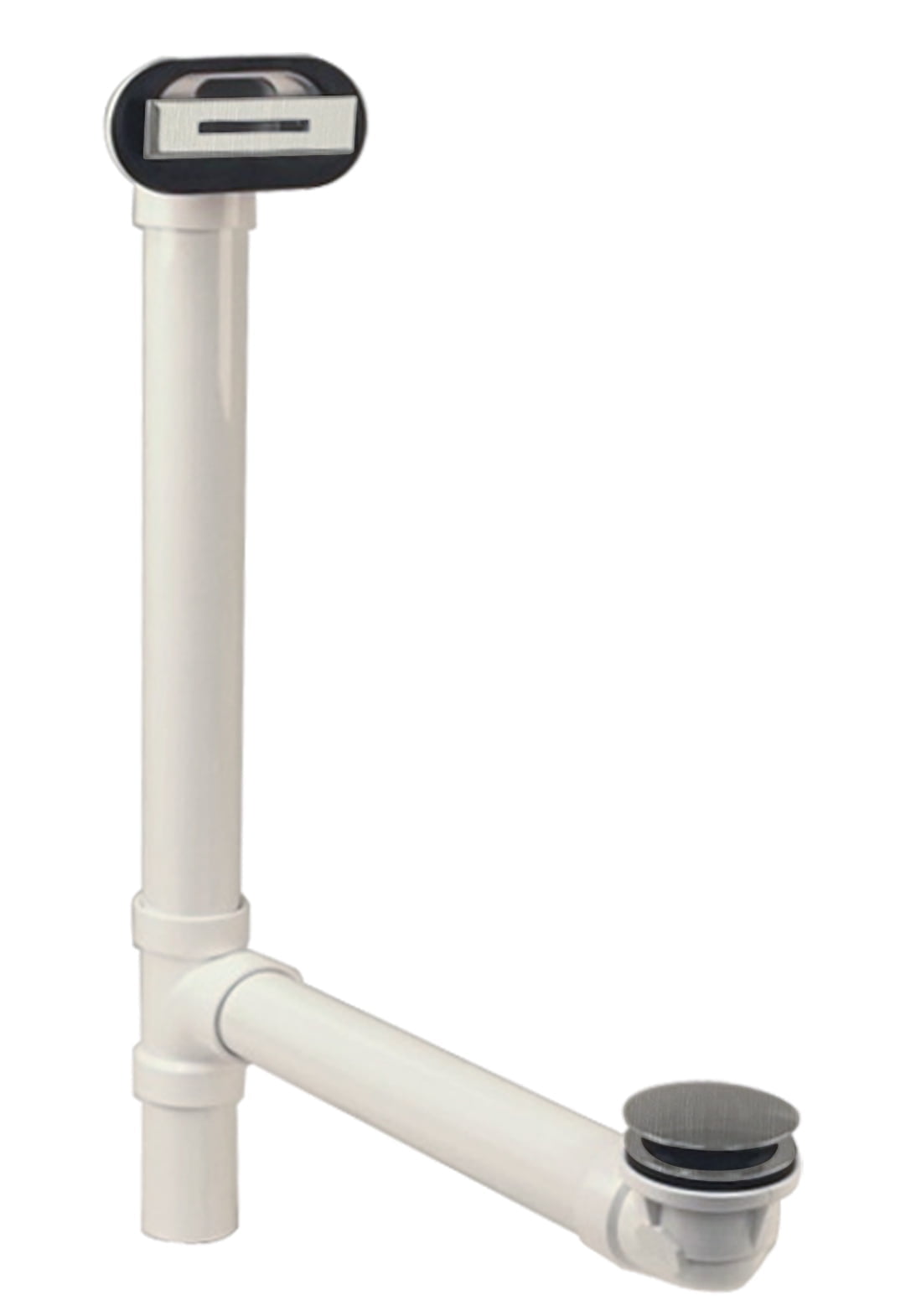 Westbrass 25" Sch. 40 PVC Bath Waste Assembly with Tip-Toe Drain and ...