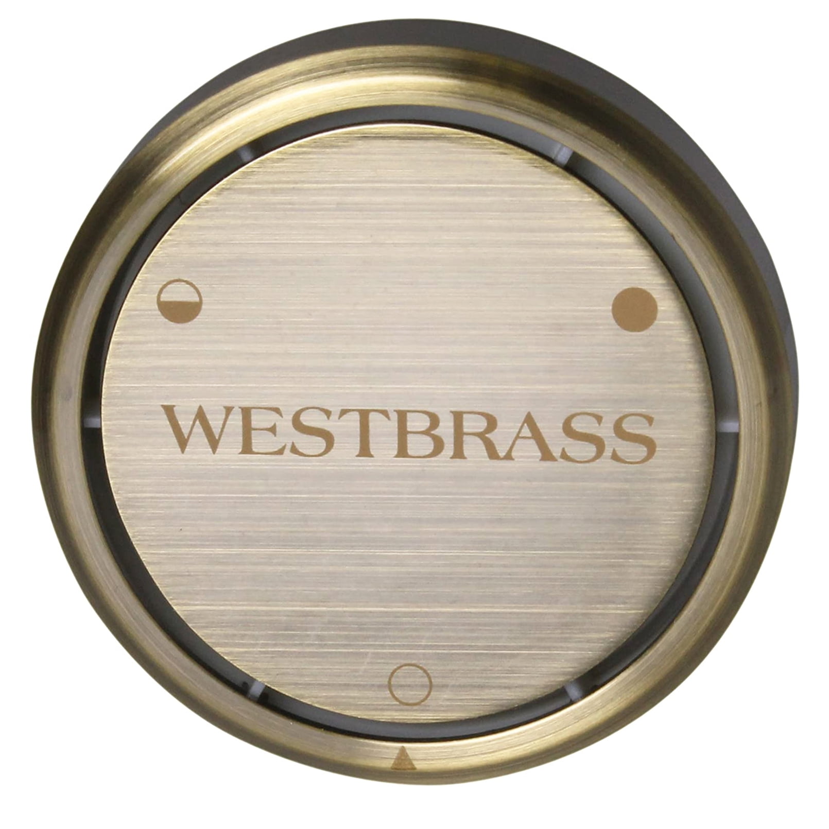 Westbrass D493CHM-06 Patented Deep Soak Bathtub Overflow Cover for Full ...