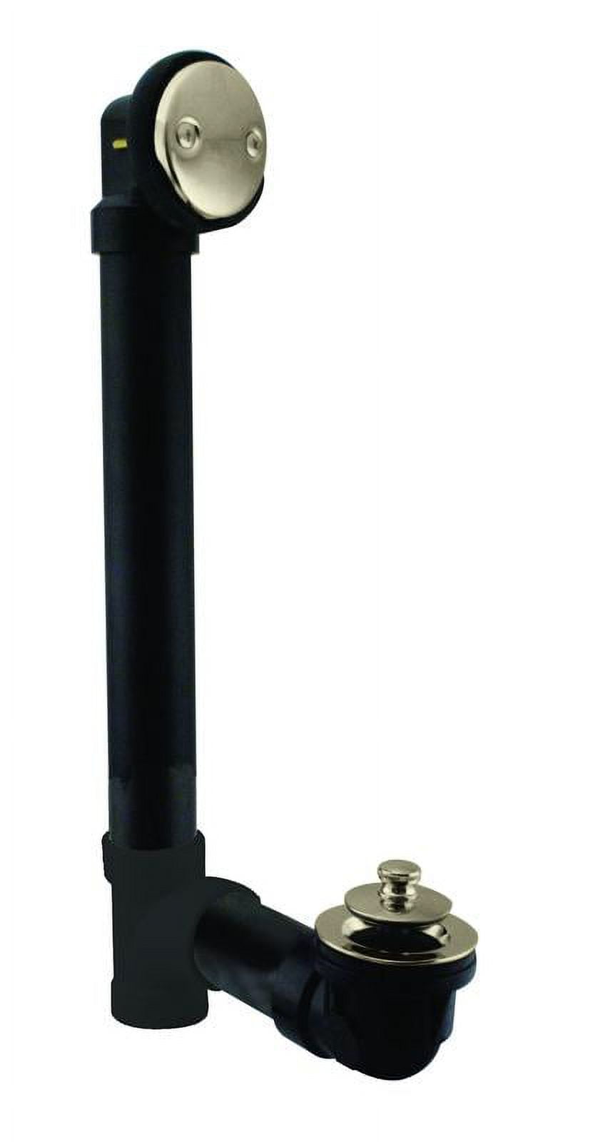 Westbrass 1-1/2" x 12" Sch. 40 ABS Bathtub Waste & Overflow Assembly ...