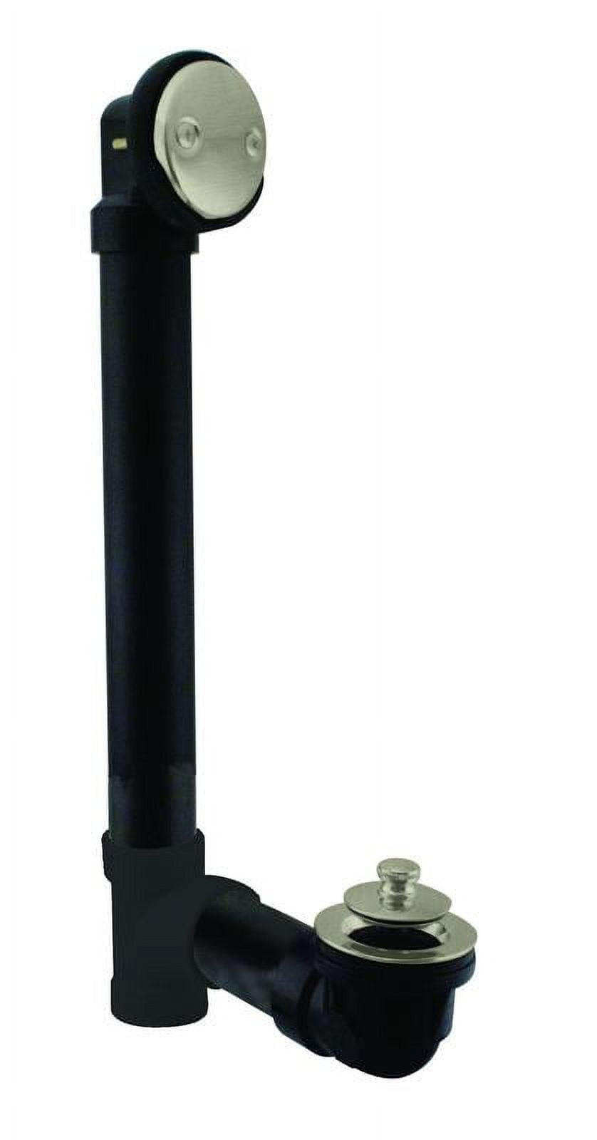 Westbrass D4941-07 1-1/2" x 12" Bath Waste & Overflow Assembly with Two ...