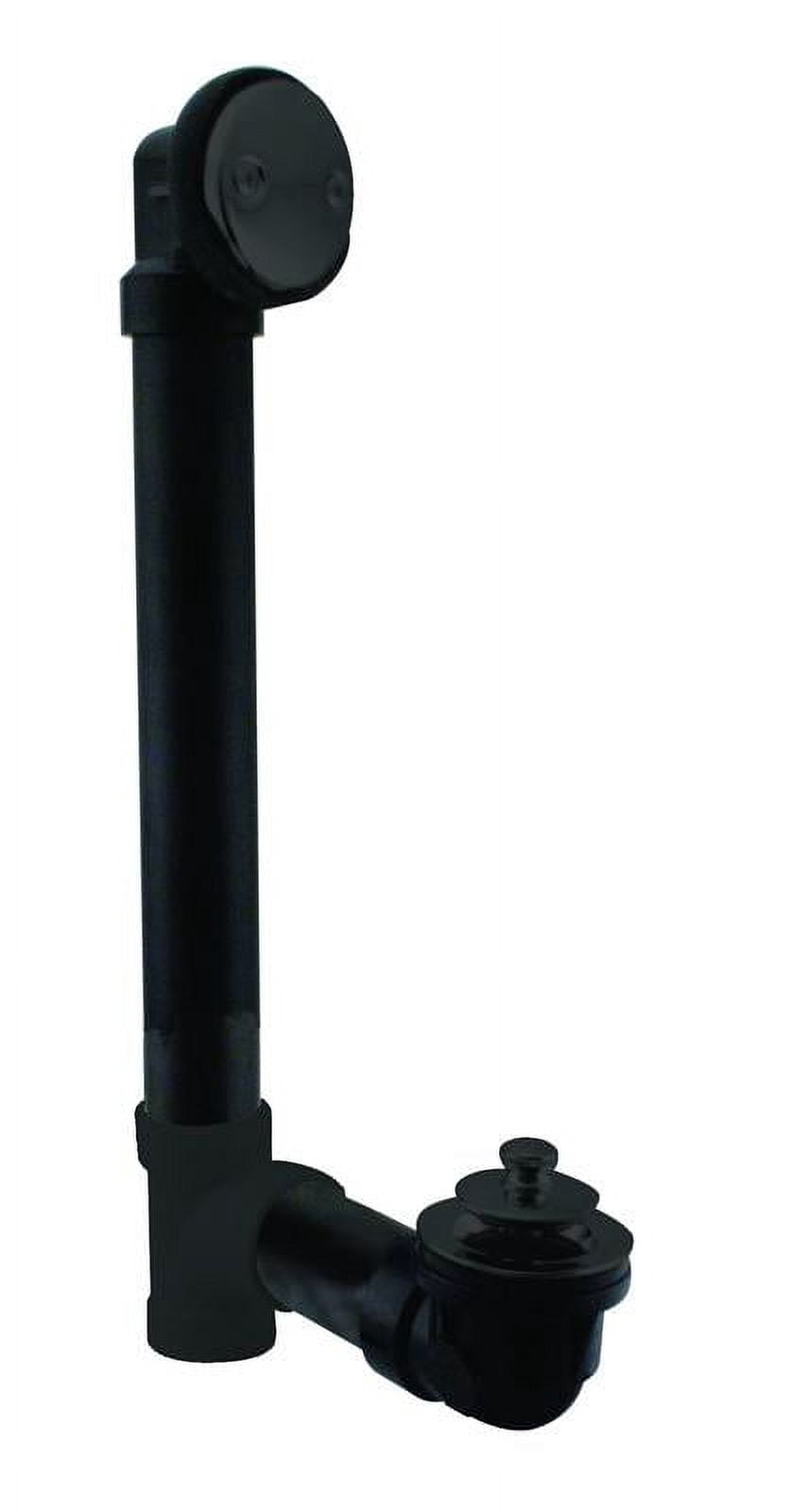 Westbrass D4941-62 1-1/2" x 12" Bath Waste & Overflow Assembly with Two ...