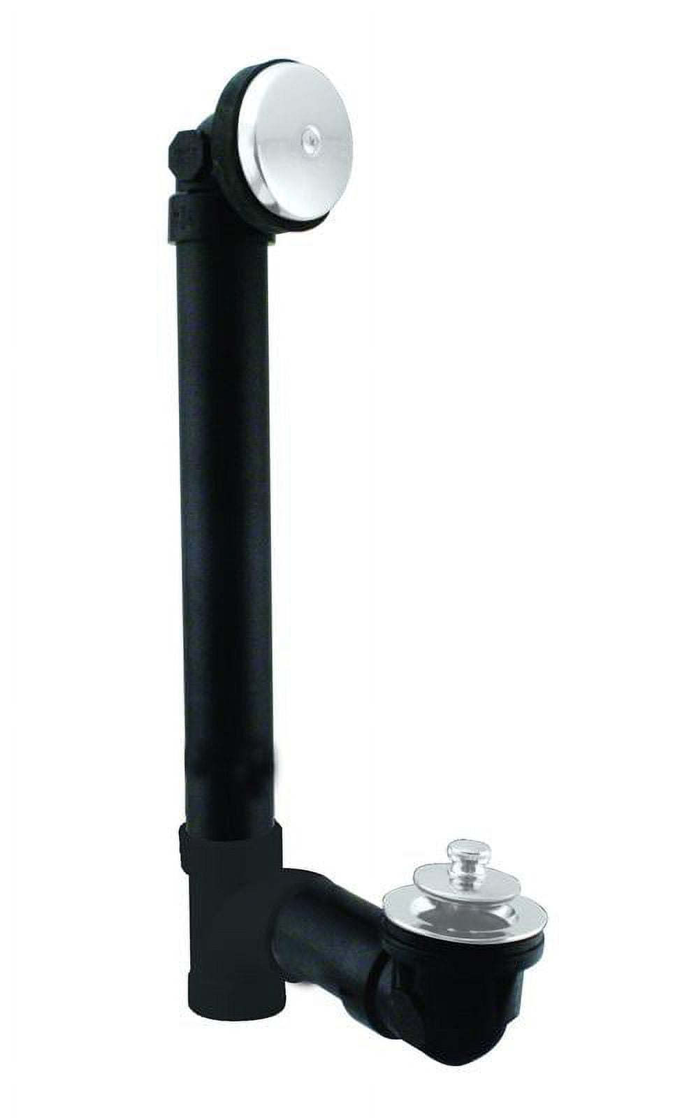 Westbrass D49411-50 1-1/2" x 12" Bath Waste & Overflow Assembly with ...