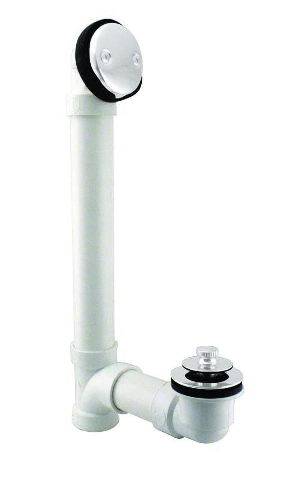 Westbrass D4972-50 1-1/2" Bath Waste & Overflow Assembly with Pull ...