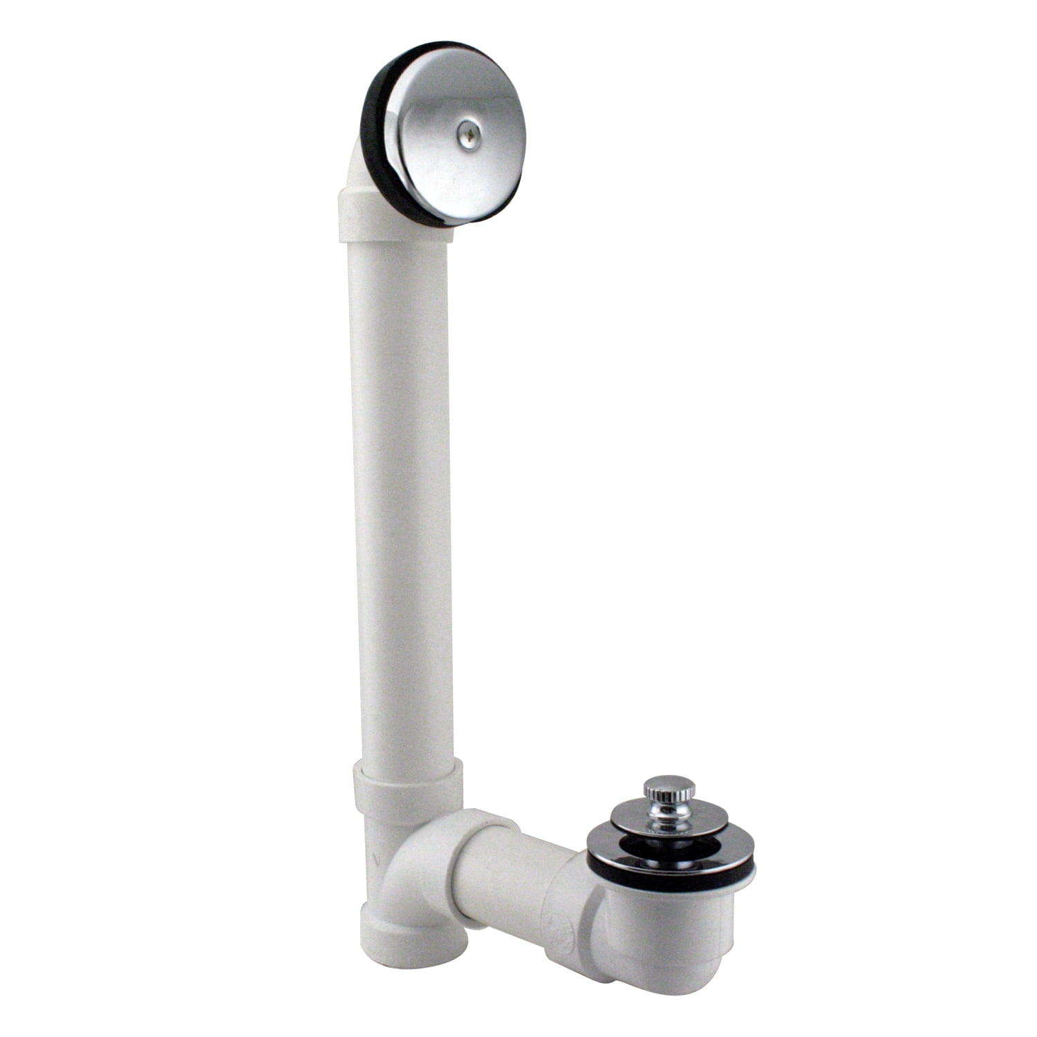 Westbrass D49721-26 1-1/2" Bath Waste & Overflow Assembly with Pull ...