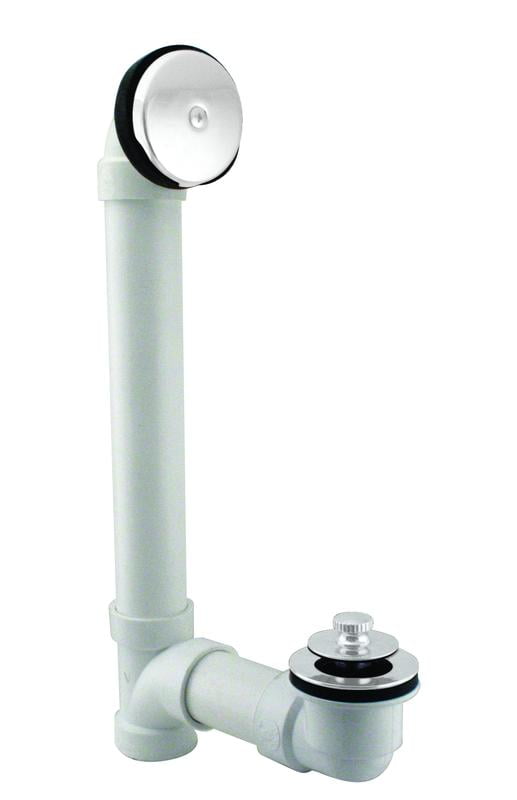 Westbrass D49721-50 1-1/2" Bath Waste & Overflow Assembly with Pull ...