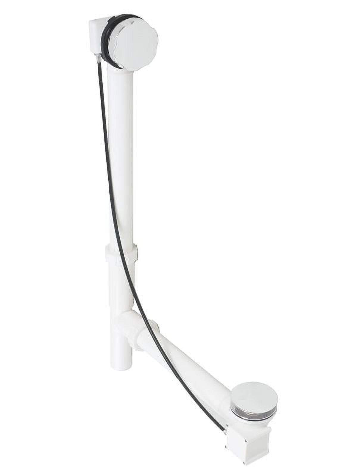 Westbrass D50P27TLE-50 27" Cable Drive Standard Bath Drain Trim Kit ...