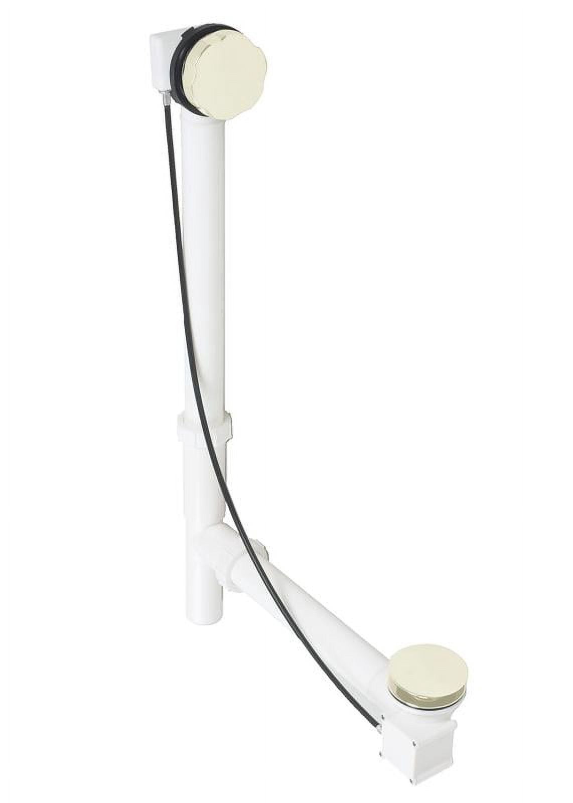 Westbrass D50P27TLE-65 27" Cable Drive Standard Bath Drain Trim Kit ...