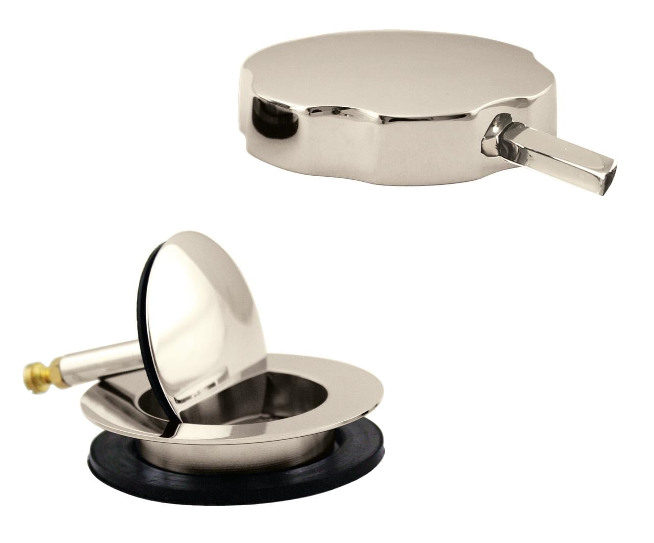 Westbrass D50TP-05 Lever Assisted Replacement Trim for Cable Drive Bath ...