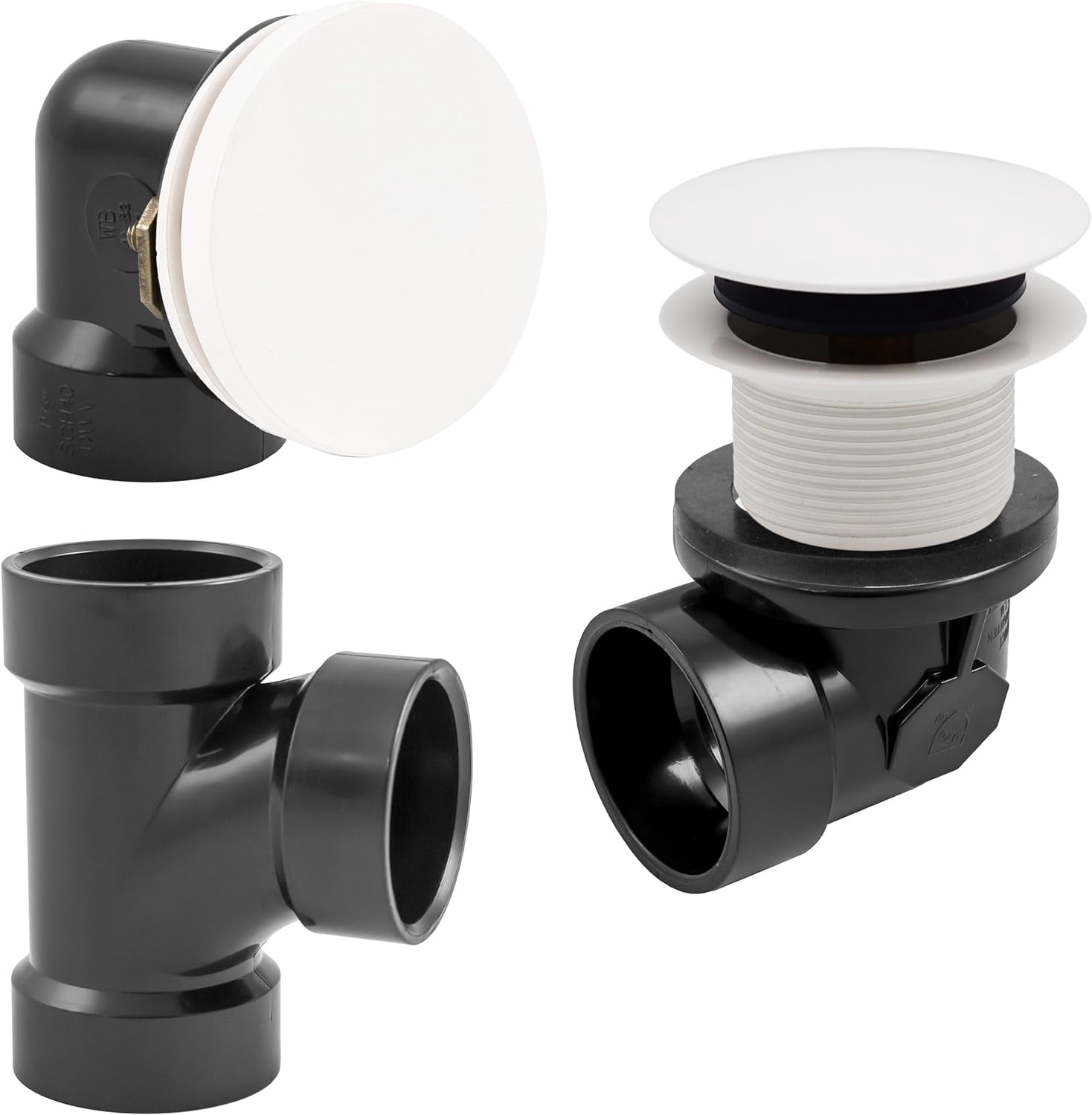 Westbrass D593ARK-50 Bathtub Assembly with Tip-Toe Drain Plug ...