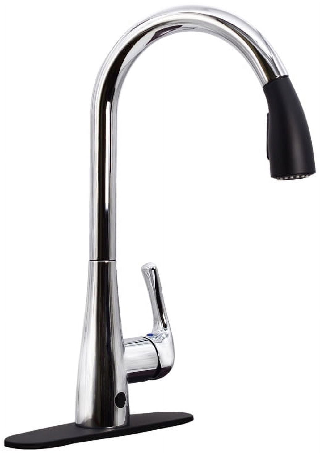 Westbrass KA03A-2662 Dual Sensor-Touchless Motion Control Kitchen ...