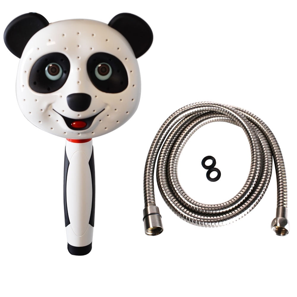 Westbrass PANDA-07 Panda Face Rain Spray Hand Shower with 5 ft. Hose ...