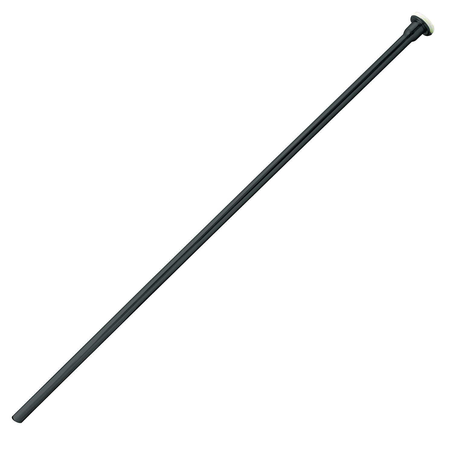 Westbrass R124-62 3/8" x 20" Flat Head Toilet Supply Riser, Matte Black ...
