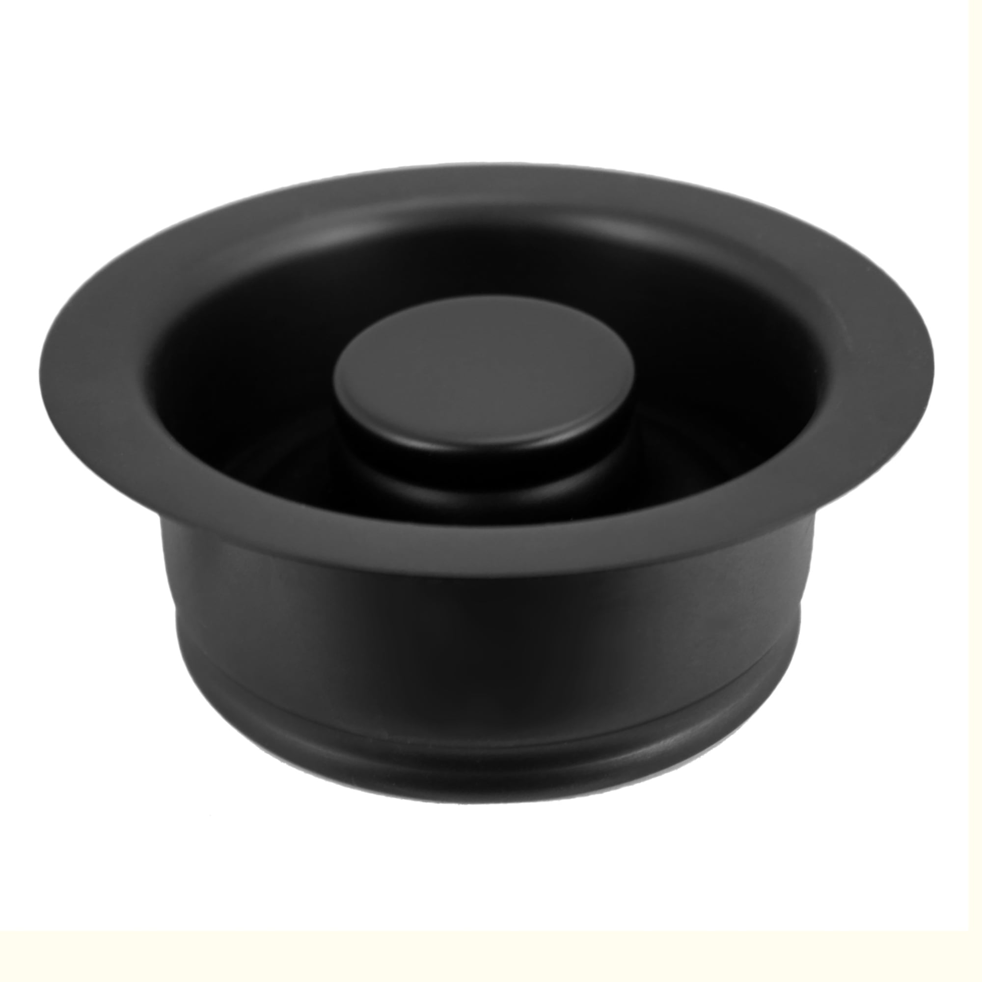 Westbrass Kitchen Sink Waste Disposal Drain Flange and Stopper, Matte ...