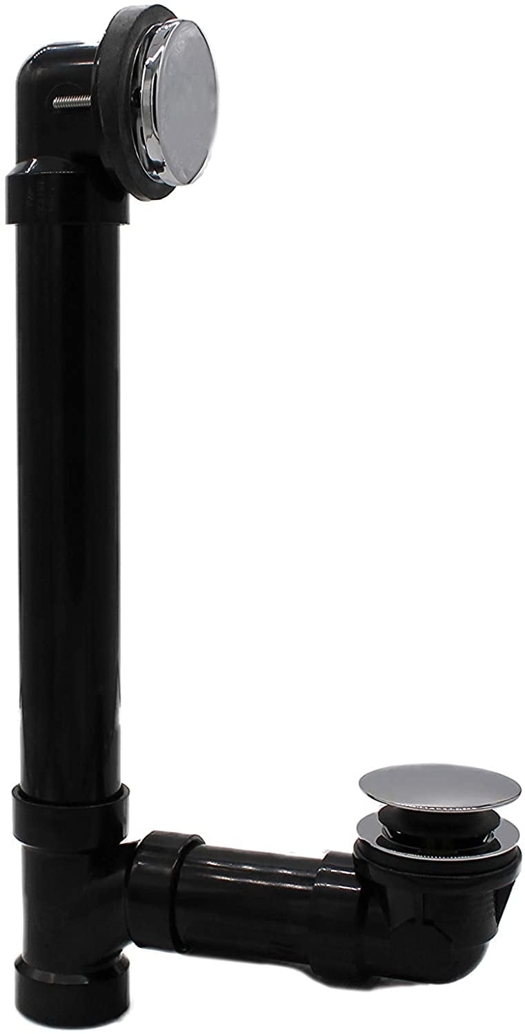 Westbrass Sch. 40 ABS Bathtub Drainage System with Tip-Toe Drain and No ...