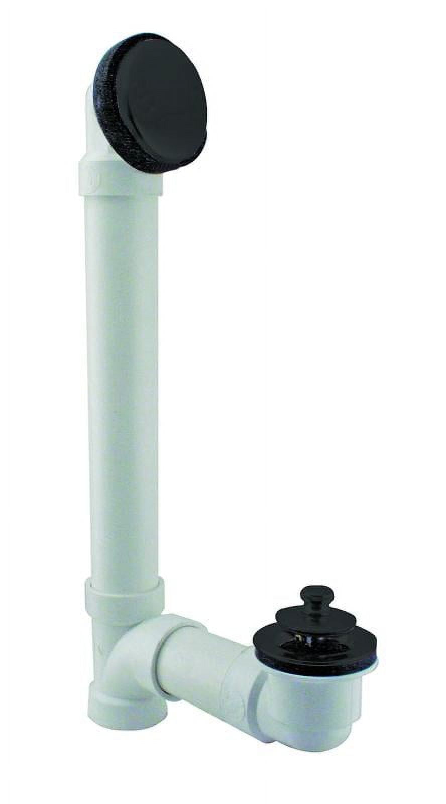 Westbrass Sch. 40 PVC Bathtub Assembly with Floating Overflow and Lift ...