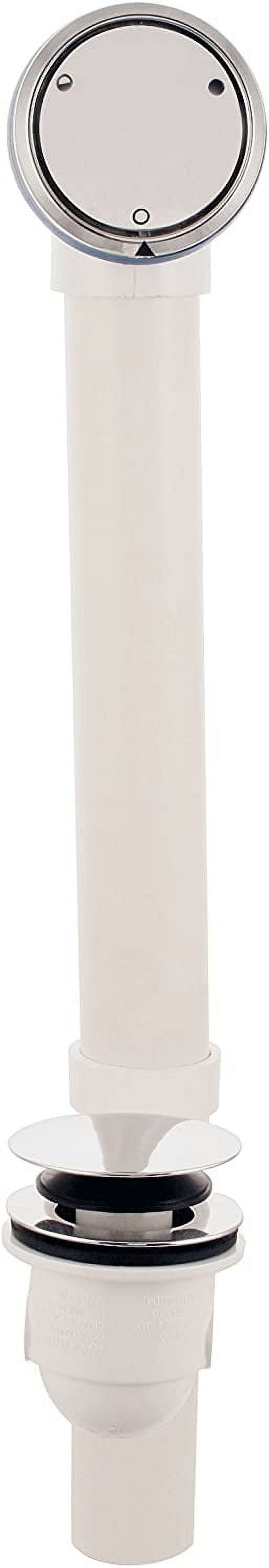 Westbrass Sch. 40 PVC Bathtub Assembly with Luxury Spa Deep Soak Cover ...