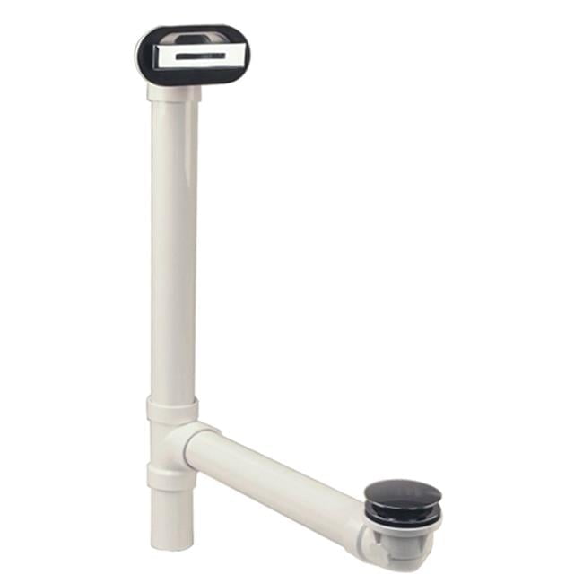 Westbrass Schedule 40 PVC Tub Waste with Tip-Toe Drain & Linear ...