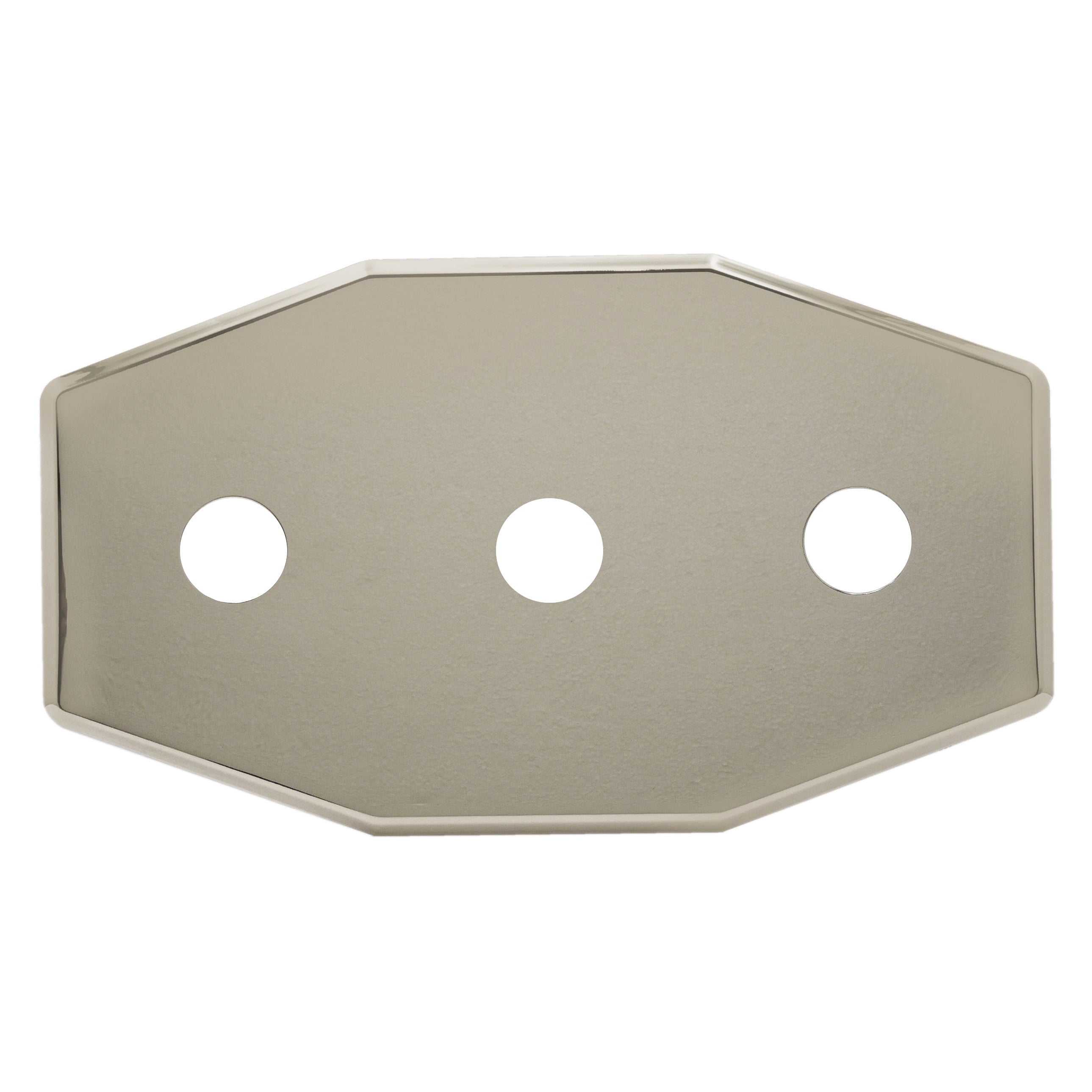 Westbrass Three-Hole Remodel Cover Plate for Bathtub and Shower Valves ...