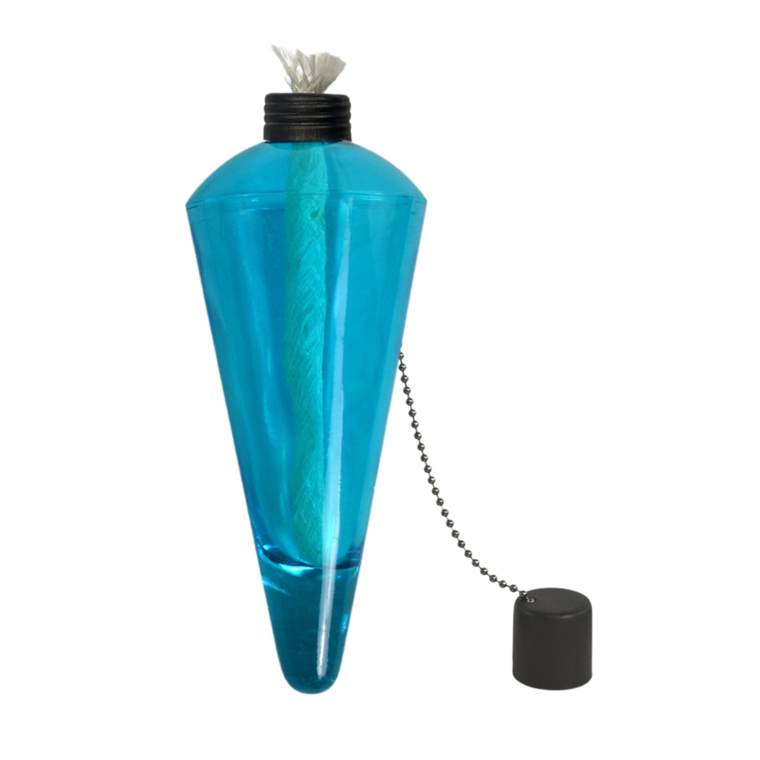 Westcharm Replacement Garden Torch Glass Canister with Fiberglass Wick ...