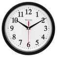 Westclox 9.75" Black Basic Analog QA Wall Clock - Walmart.com