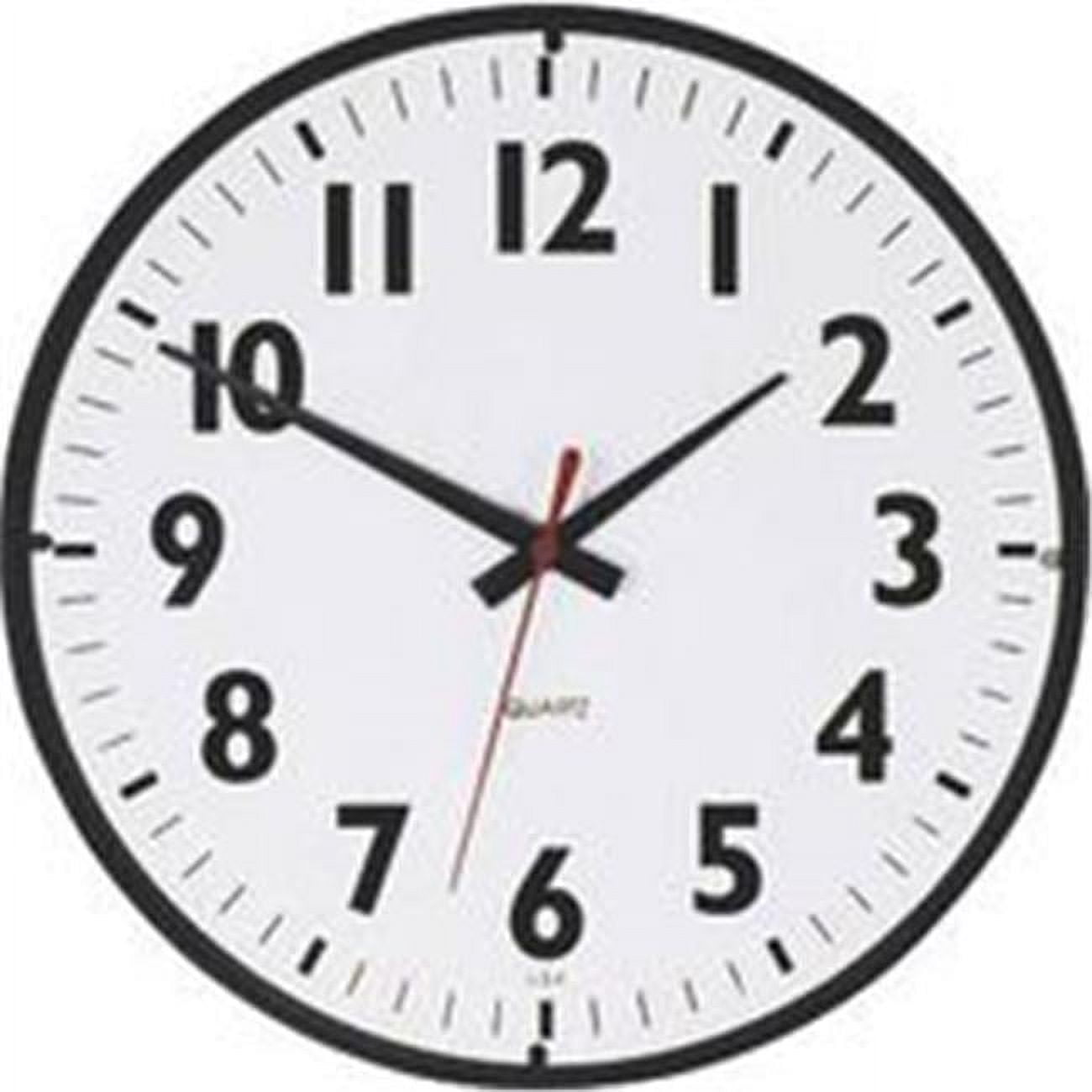 Westclox Wall Clock Commercial 14'' Roun 32067 - Walmart.com