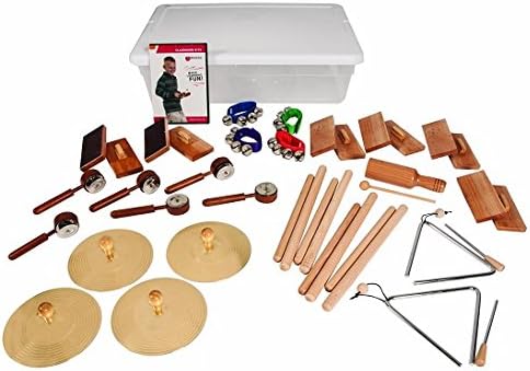 Westco 25-Player/39-Piece Elementary Musical Rhythm Kit (Age 3 ...