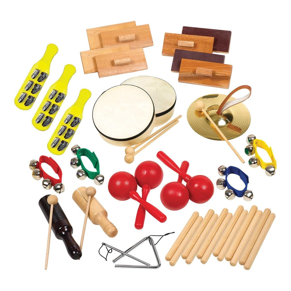 Westco 25-Player Rhythm Band Kit with 10 Instruments - Walmart.com