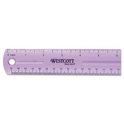 Westcott 12" Flexible Plastic Metric Ruler in Jewel Colors - Walmart.com