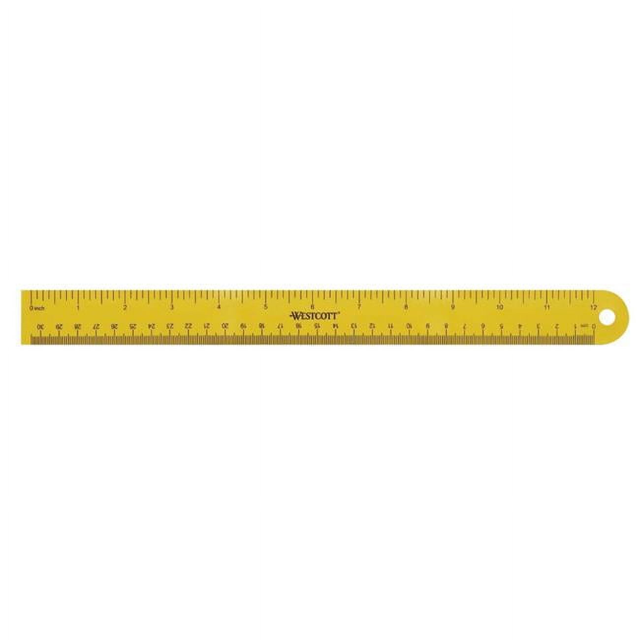 Westcott 1498528 Magnetic Ruler, 12 in. - Pack of 3 - Walmart.com