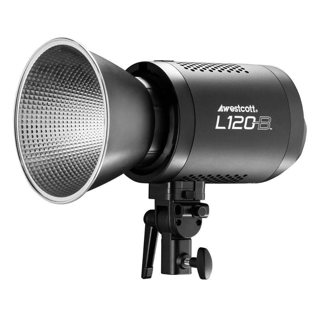 Westcott L120-B 120W Bi-Color COB LED Light, Black - Walmart.com