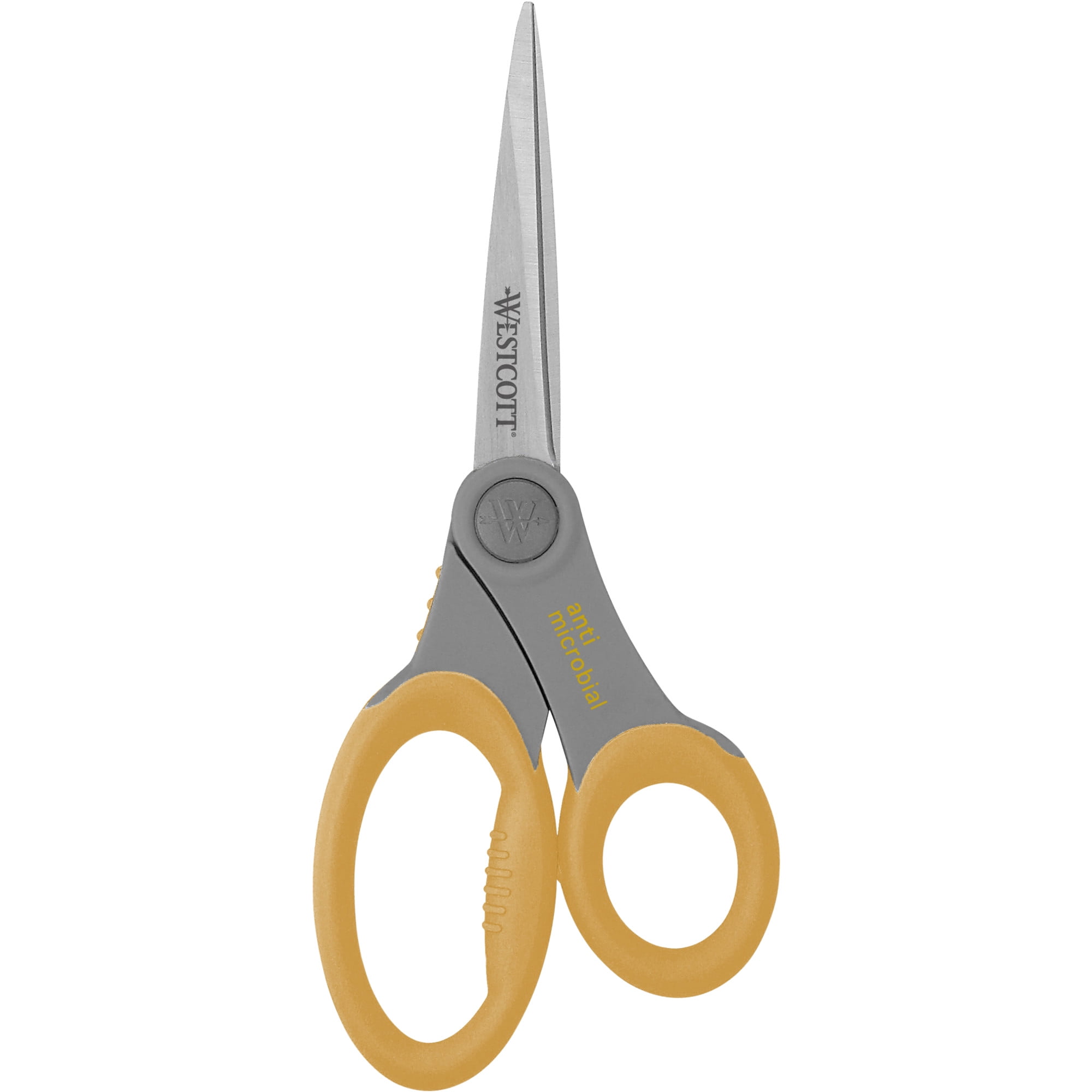 Westcott 8" Titanium Multi-Purpose/Heavy Duty Scissor Yellow/Gray ...
