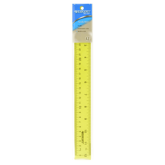12 Inch Rulers in Rulers, Compasses & Protractors - Walmart.com