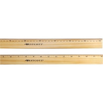 Westcott Math Teaching Tool: Meter Stick Ruler with Brass Ends and ...