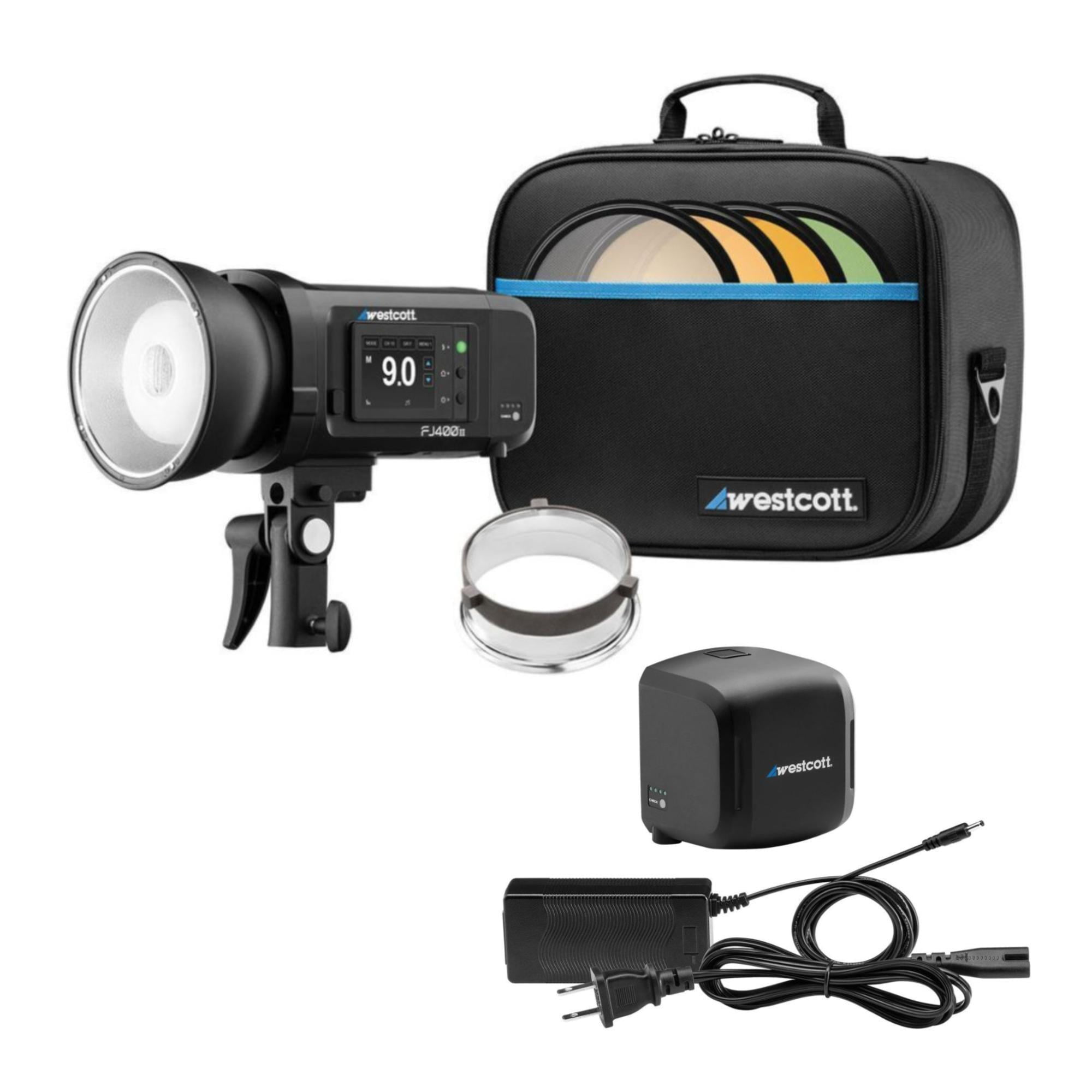 Westcott FJ400 II 400Ws Touchscreen Strobe Bundle with Westcott FJ ...