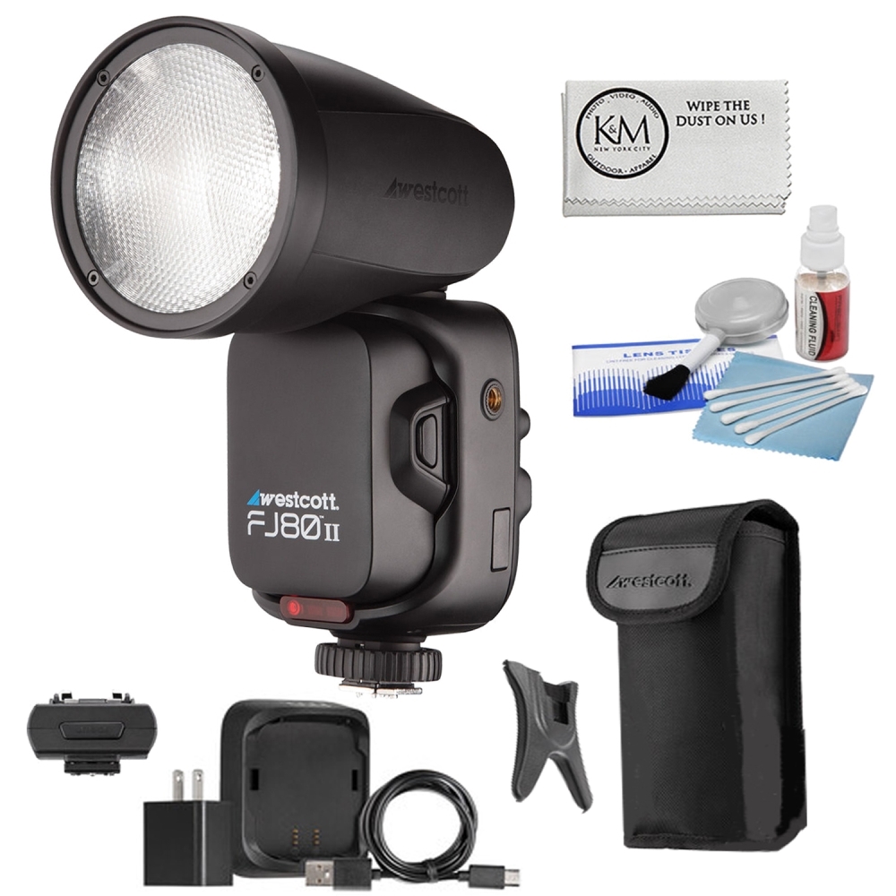 Westcott FJ80 II S Touchscreen 80Ws Speedlight with Sony Camera Mount ...