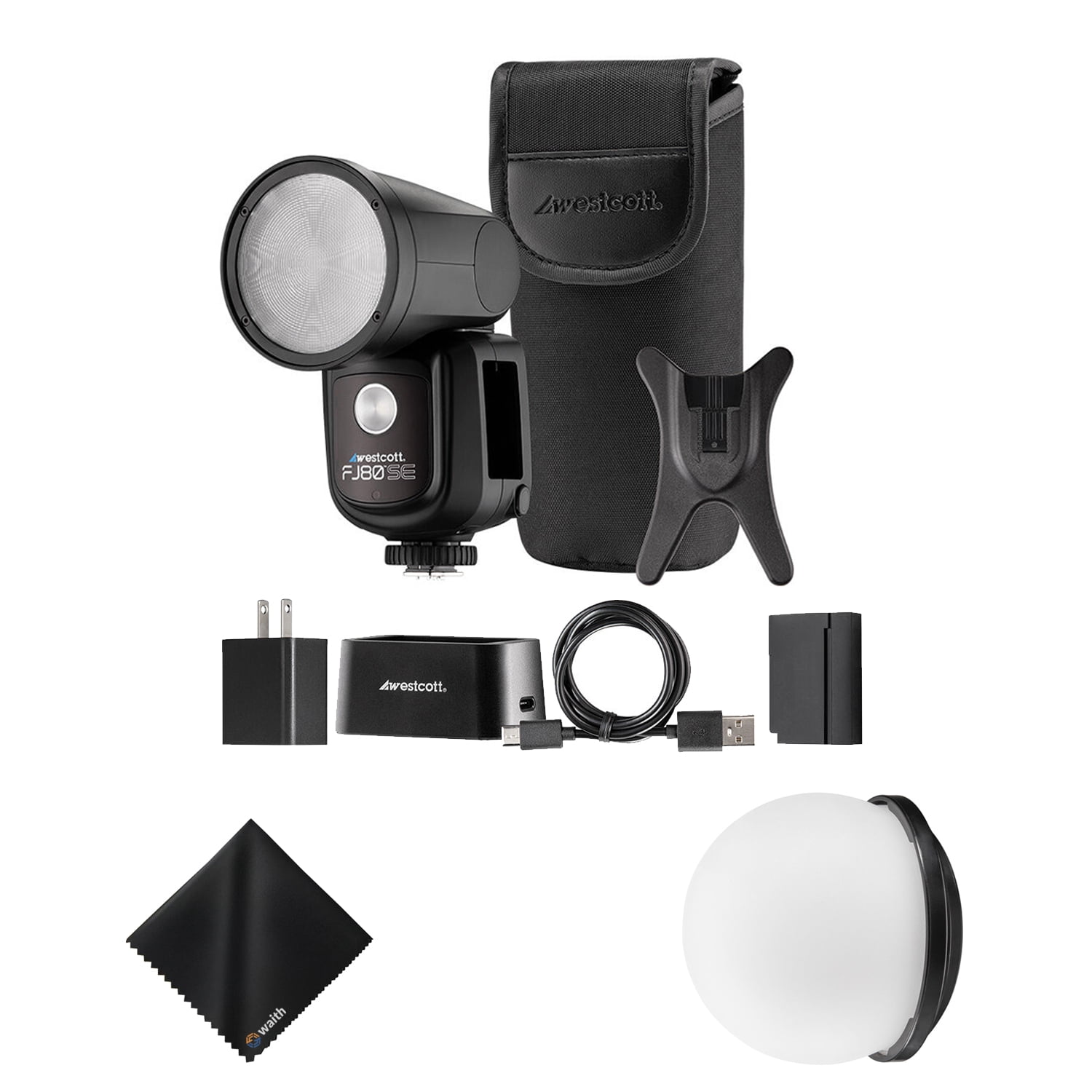 Westcott FJ80-SE M Universal 80Ws Speedlight with 2.4 Inch LCD | 550 ...