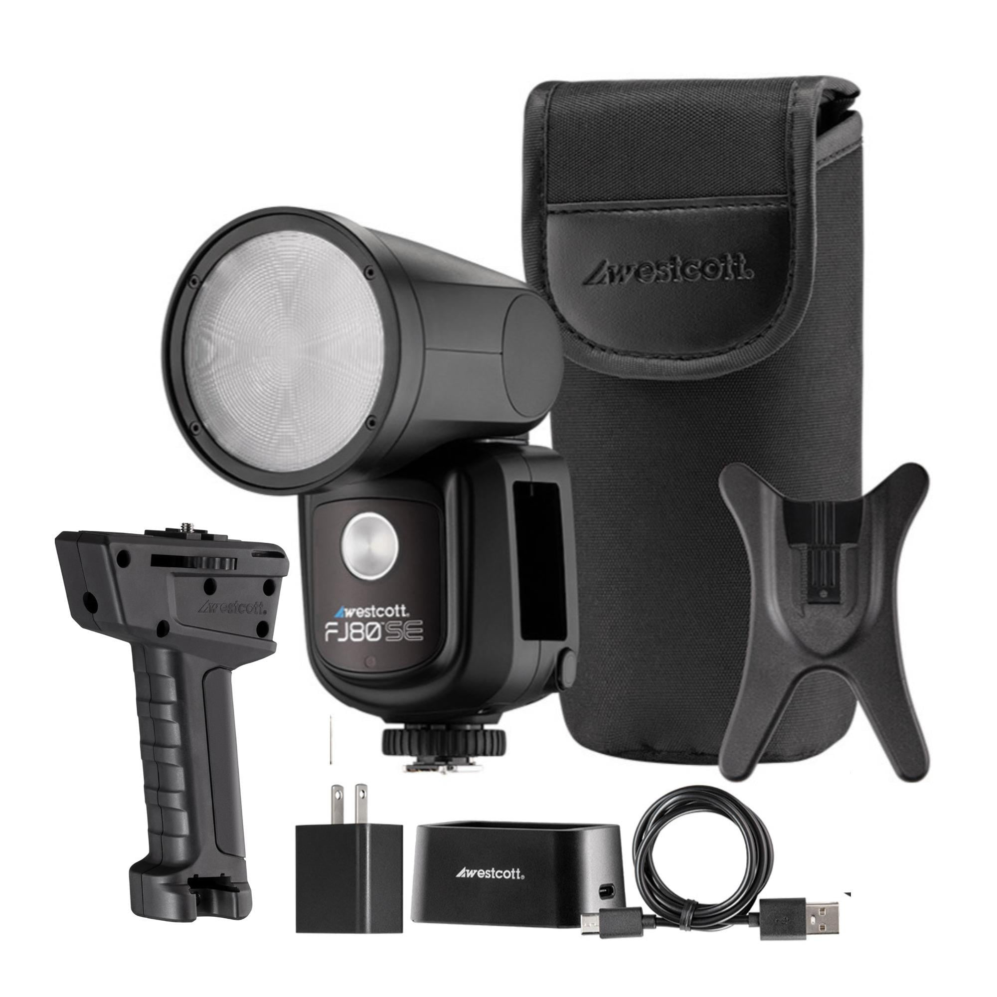 Westcott FJ80-SE S 80Ws Speedlight for Sony Cameras with Handheld Mount ...