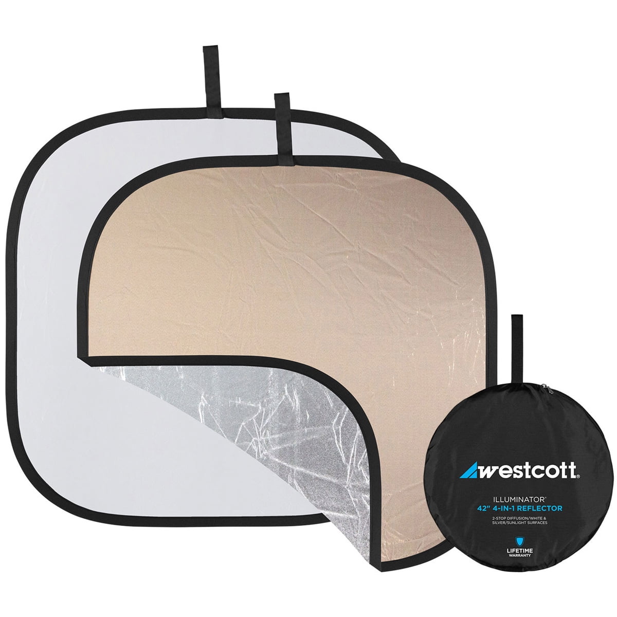 Westcott Illuminator 4-in-1 42" Reflector Kit | Sunlight/Silver ...