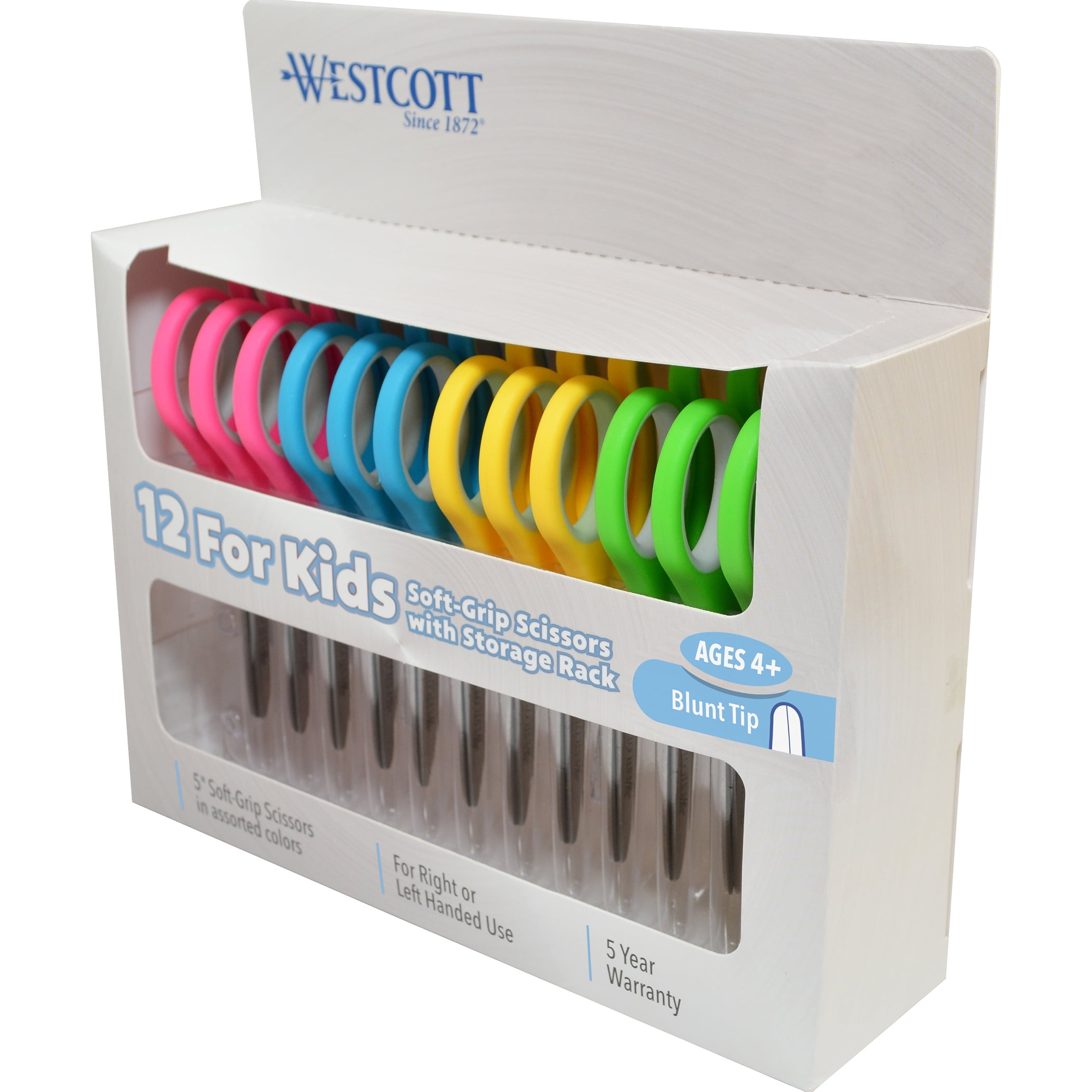 Westcott Junior Stainless Steel Blunt Tip Scissors - Walmart.com
