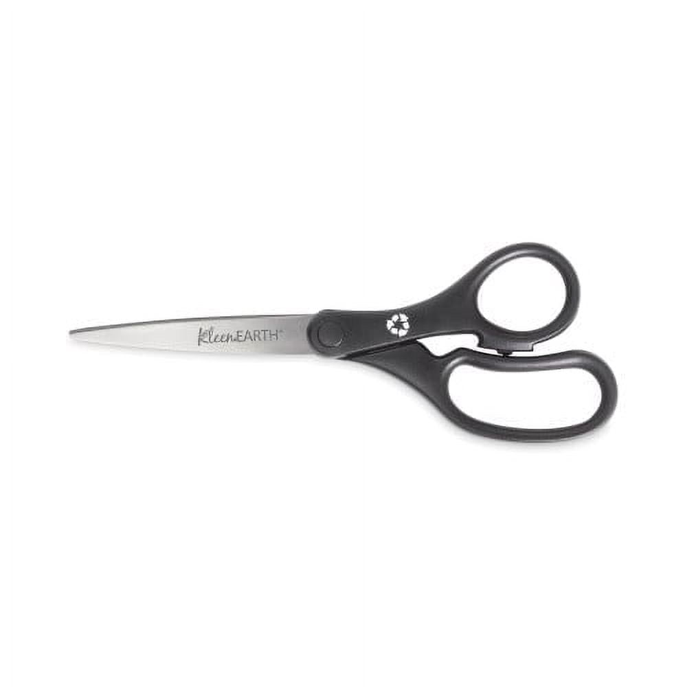 Westcott KleenEarth Basic Plastic Handle Scissors, 8" Long, 3.25" Cut ...
