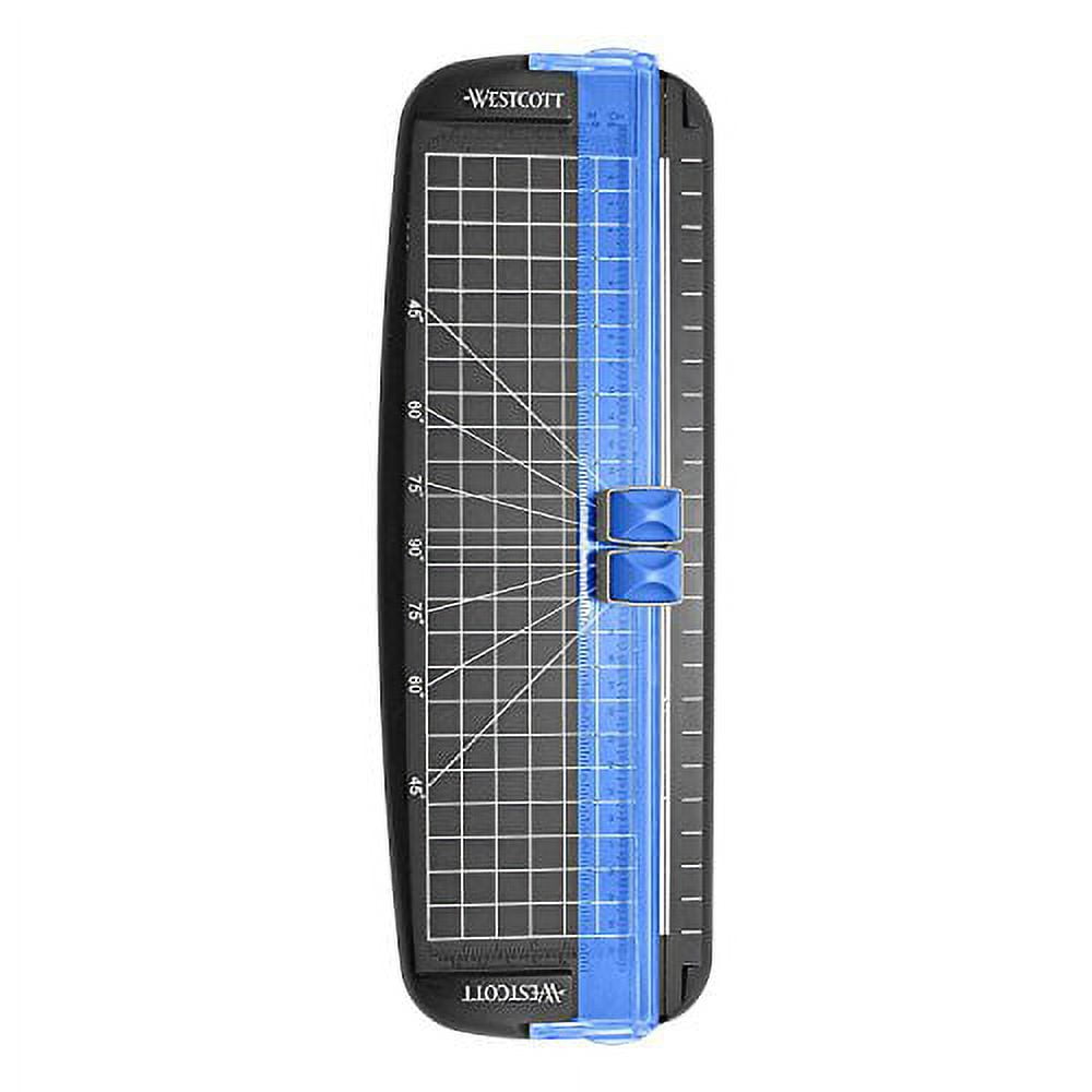 Westcott Multi-Purpose Personal Trimmer, 10 Sheets, 12" Cut Length ...