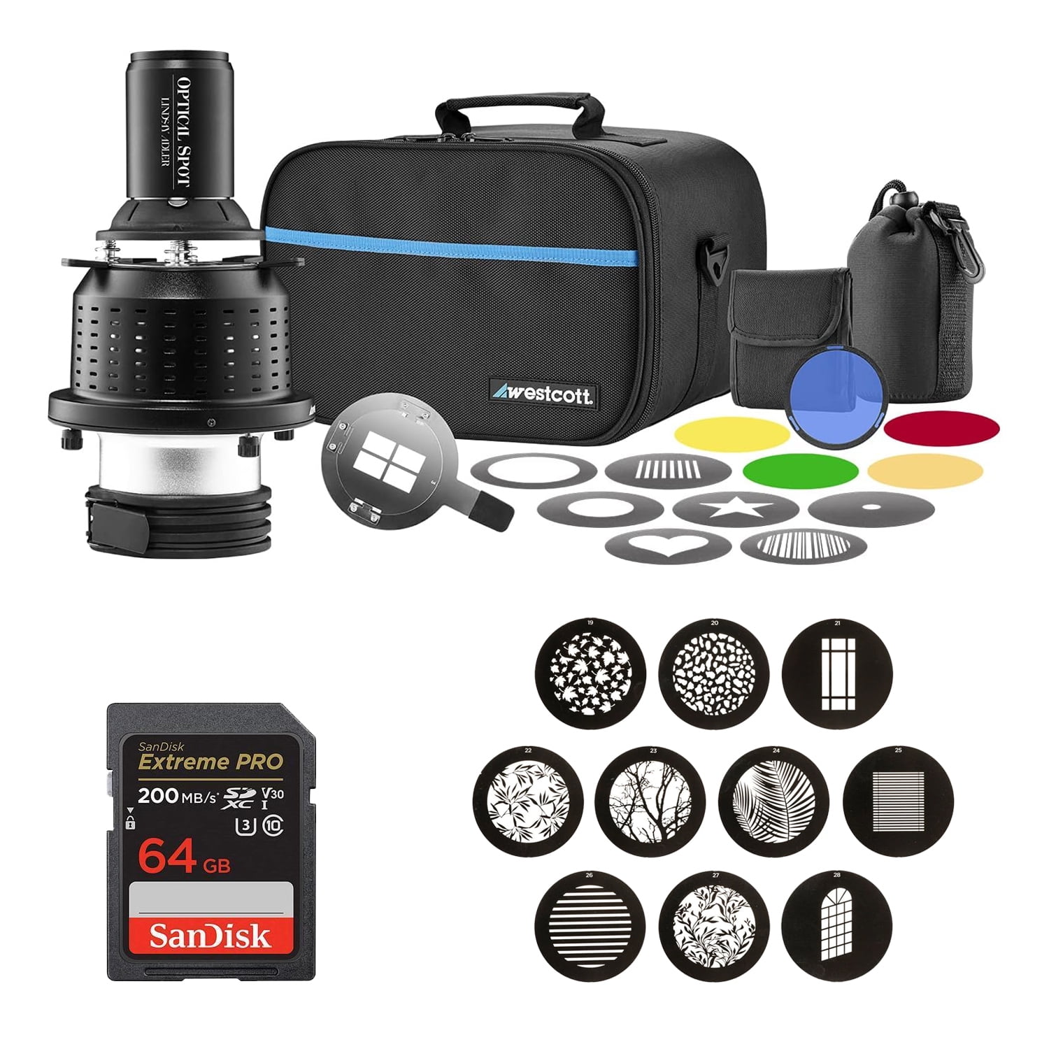 Westcott Optical Spot by Lindsay Adler for Profoto Mount with 150mm f/3 ...