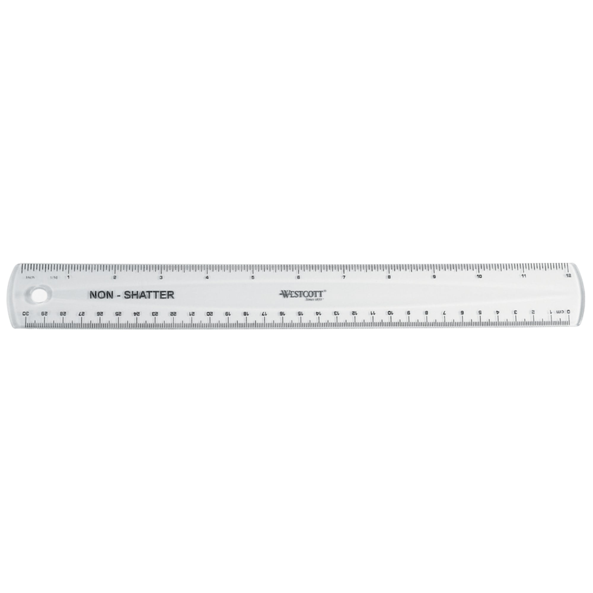 Westcott Shatter-Proof Ruler - Walmart.com