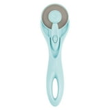 Westcott 45mm Rotary Fabric Cutter, Titanium Bonded Blade, Light Blue ...