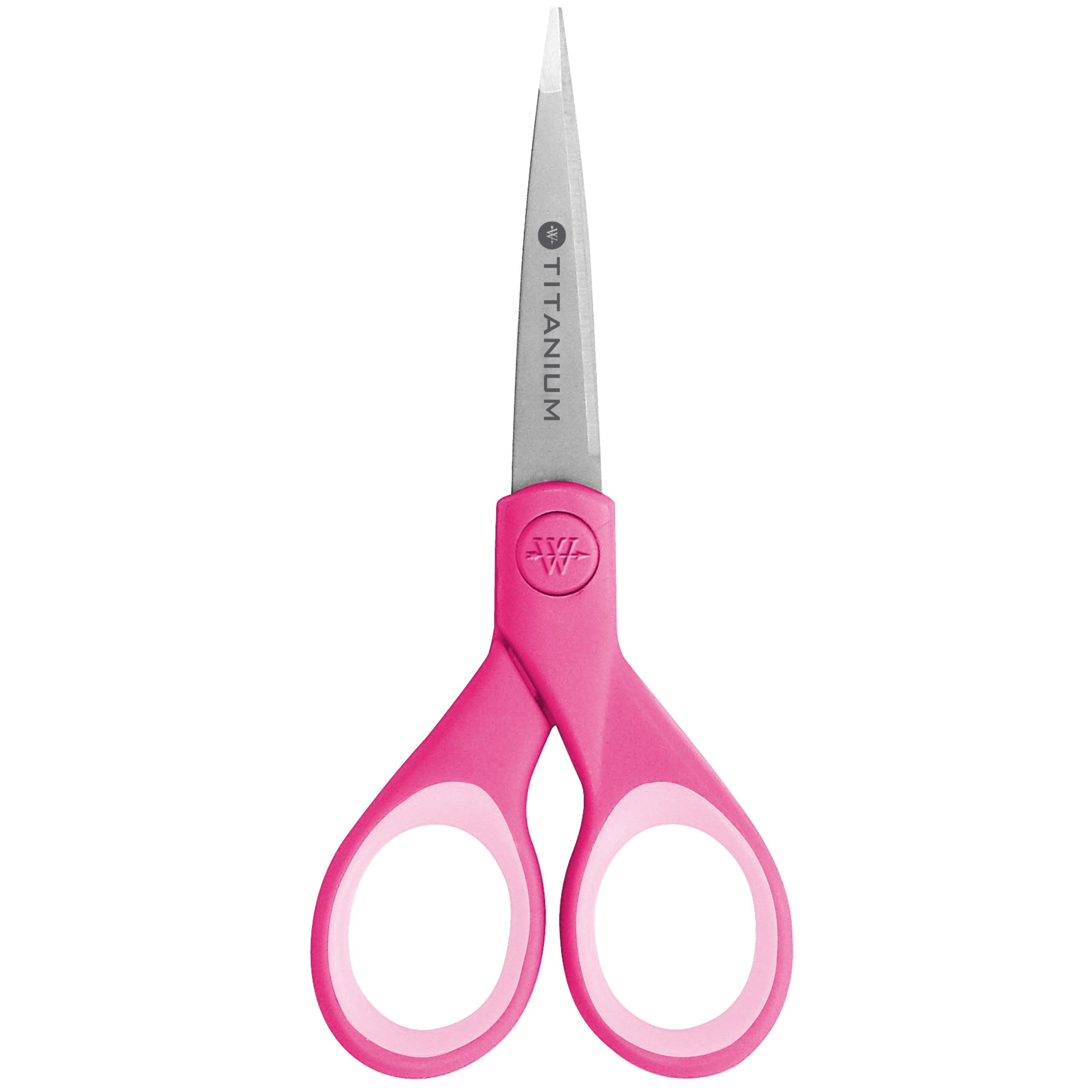 Westcott Titanium Bonded Scissors, 5", Micro-Tip, for Craft/Office ...